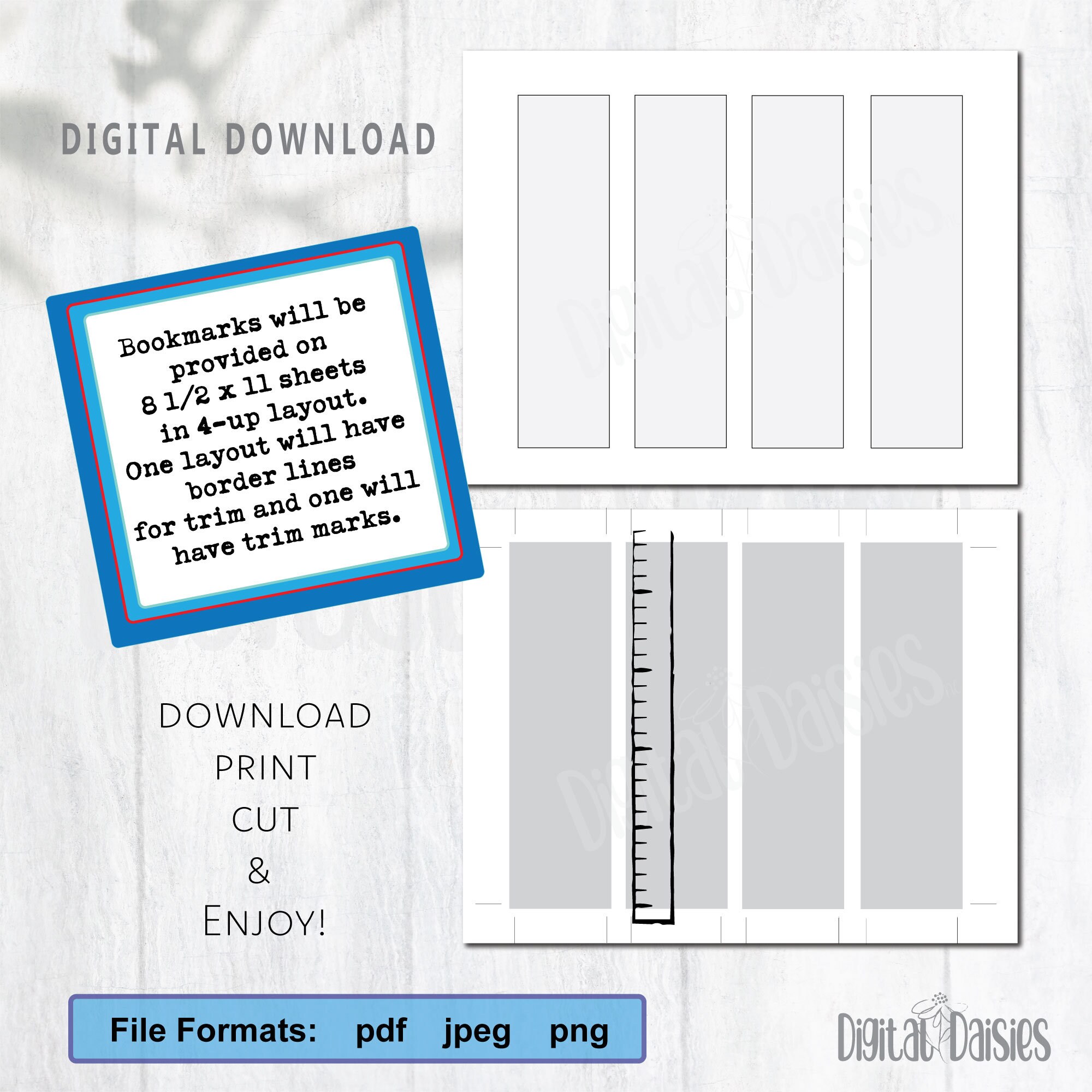 Printable Bookmark Set, Positive Bookmarks, Motivational Bookmarks ...