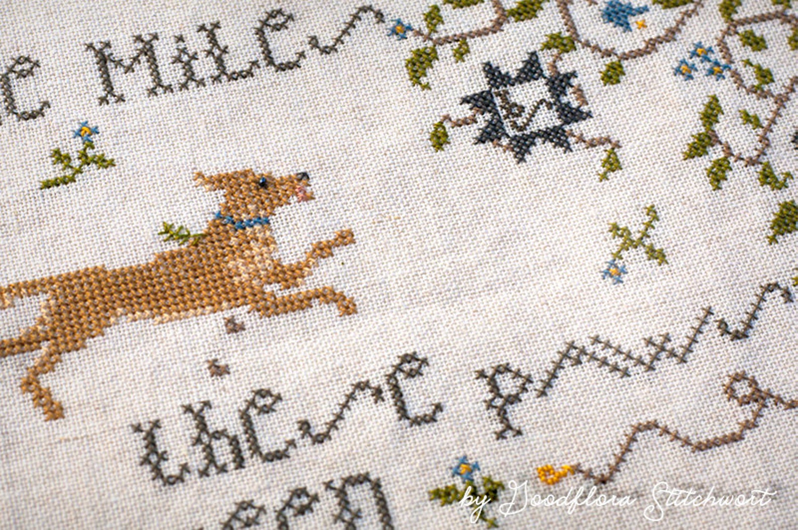 Cross Stitch Pattern Oh the Miles Instant PDF Download - Etsy