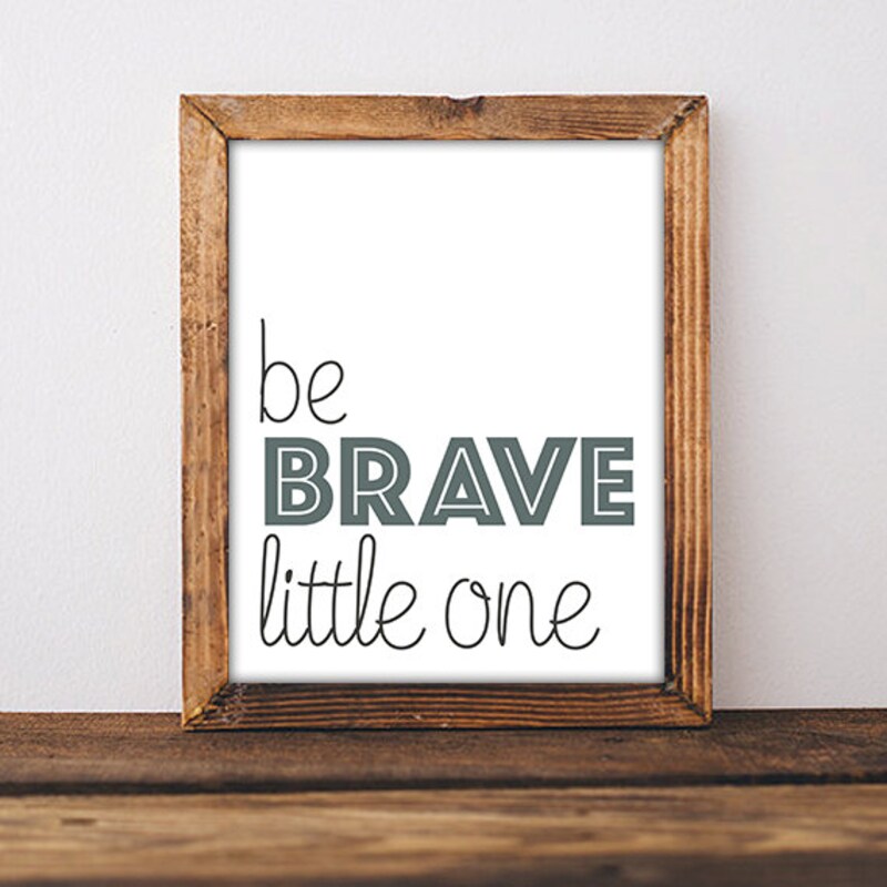 Be Brave Little One - Etsy