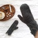 Apricity Lace Mittens | Hand-knitted Alpaca Blend Women's Mittens - Etsy