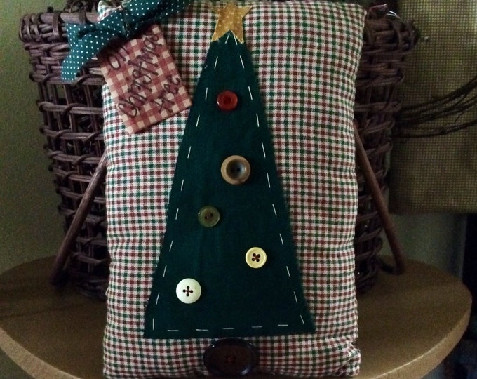 Small Christmas Tree Pillow - Etsy