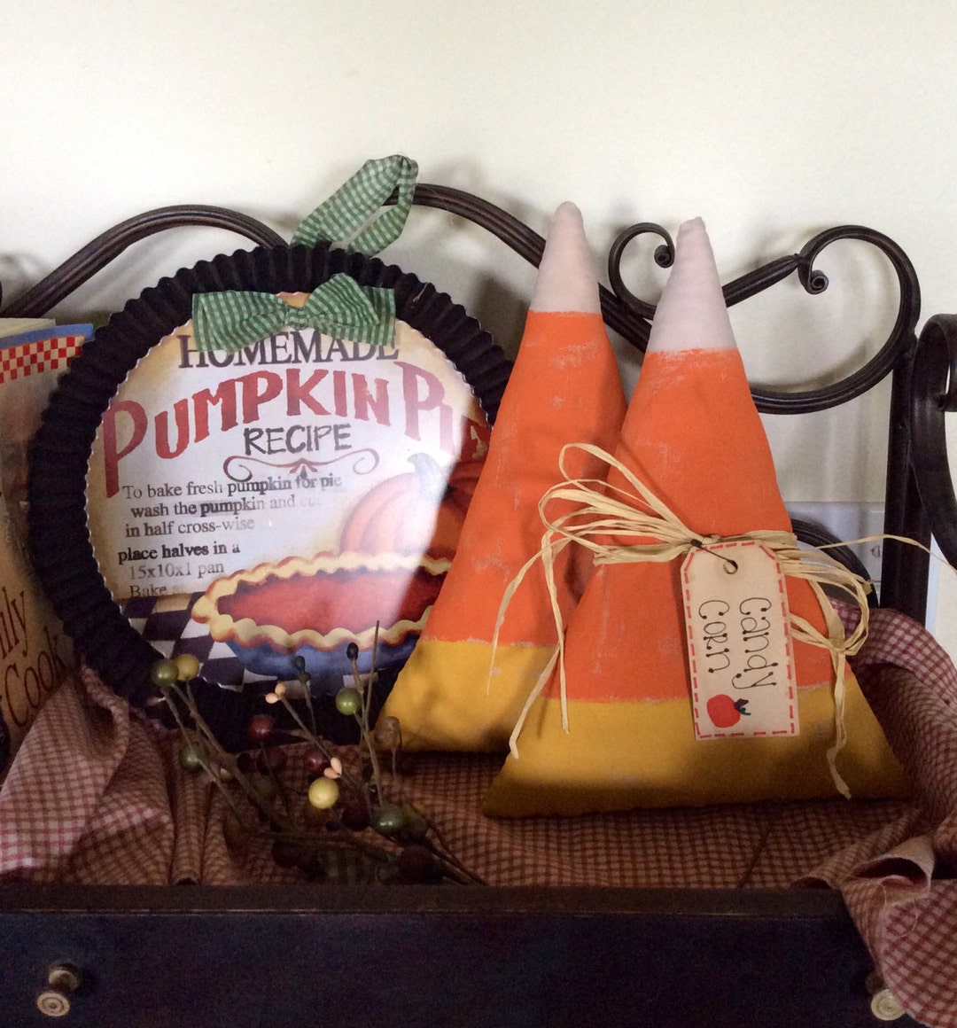 Primitive Candy Corn Shelf Sitters(large) - Etsy