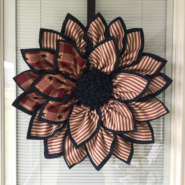 Primitive Wreath - Etsy