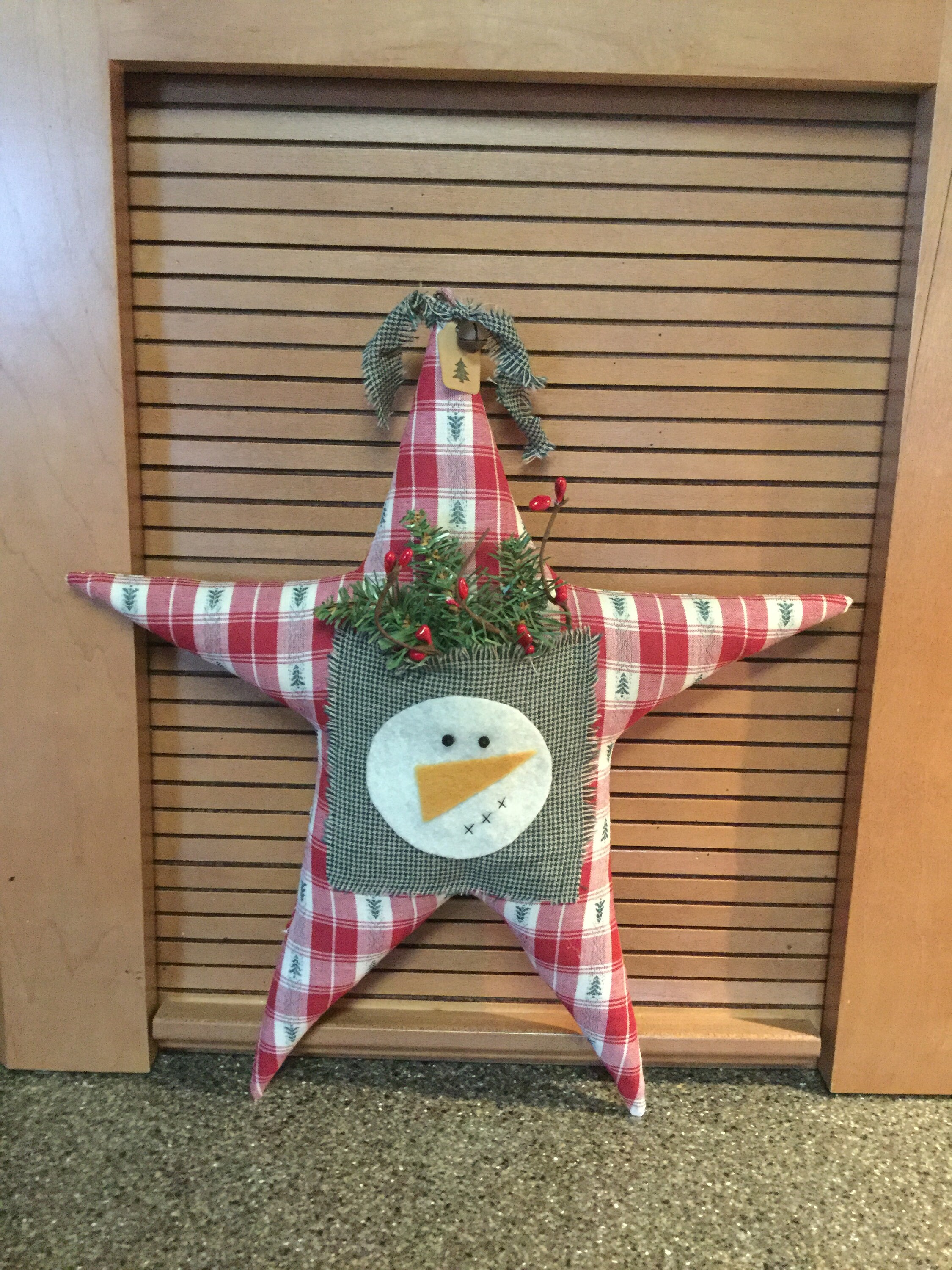 Large Snowman Star - Etsy