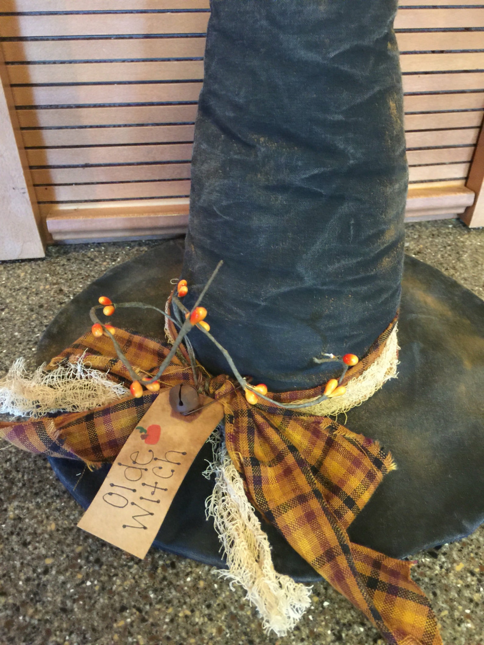 Primitive Witch Hat - Etsy