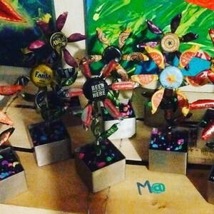 Bottle Cap Flowers - Etsy