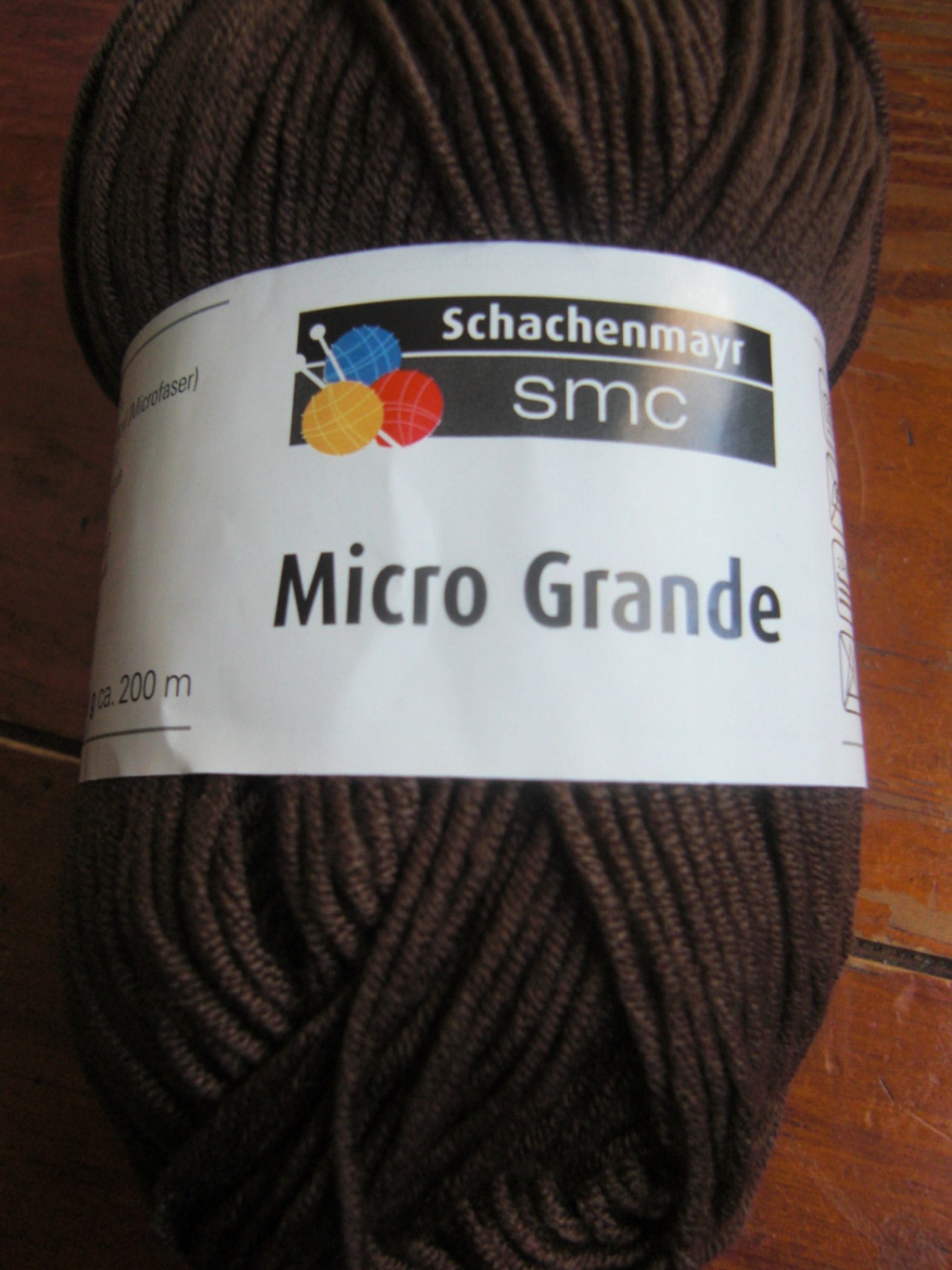 Schachenmayr SMC Micro Grande Chocolate - Etsy