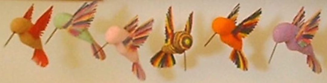 Crochet Hummingbird Pattern - Etsy