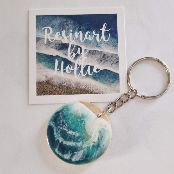Resin Key Ring - Etsy