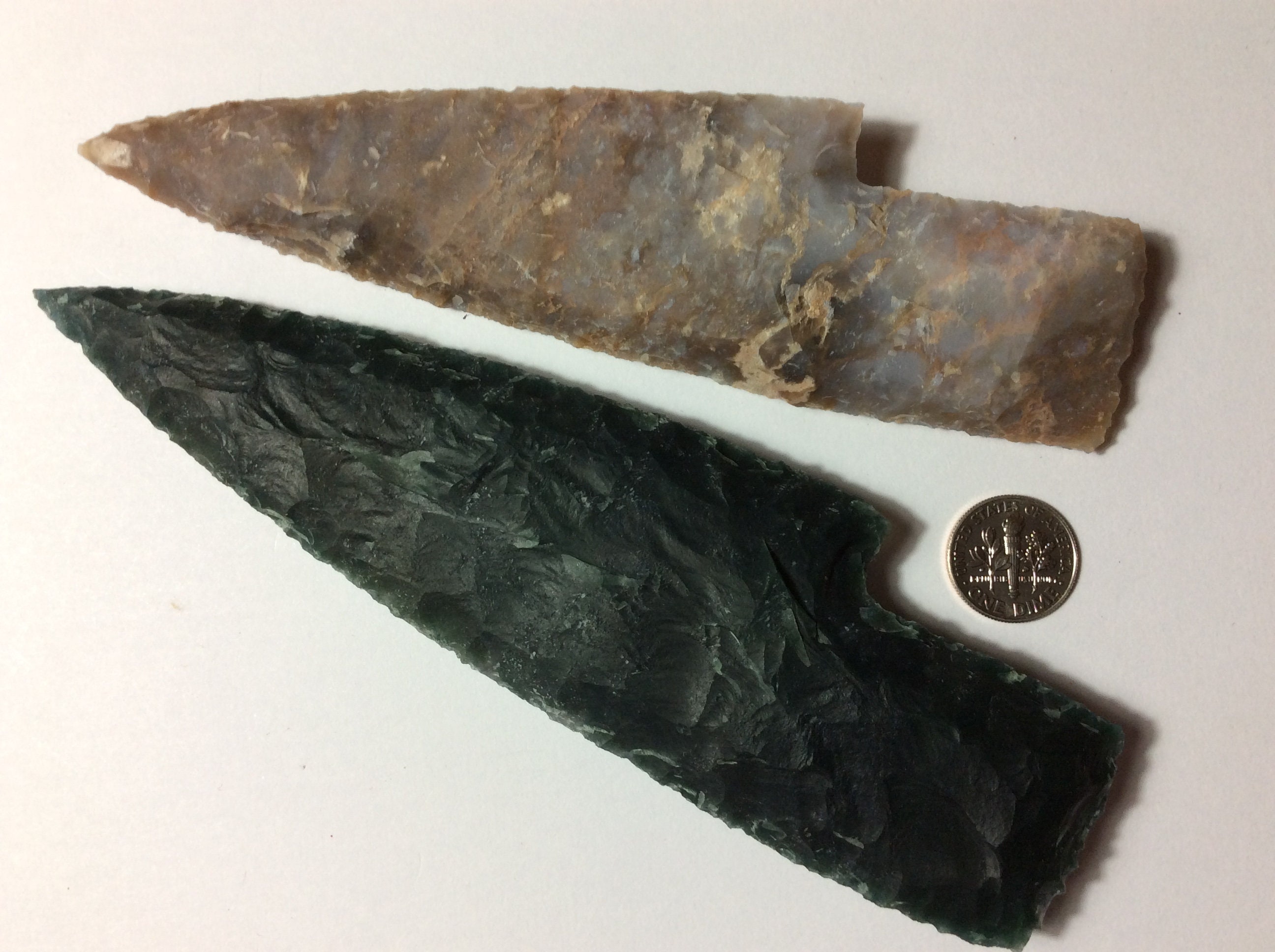 Hand Knapped Gemstone Knife Blades, Knapping, Hand Knapping, Stone knives