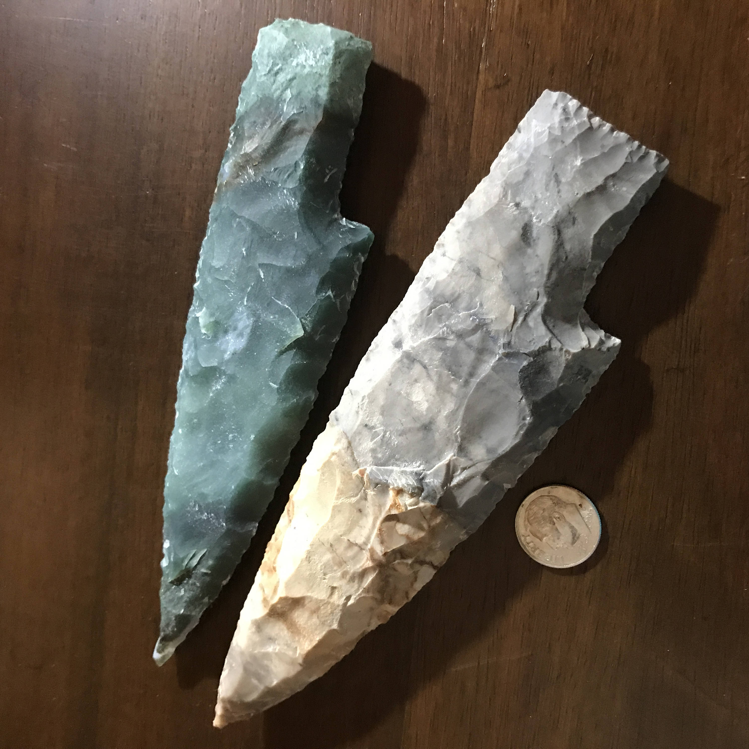 Deluxe Hand-Knapped Knife Blades