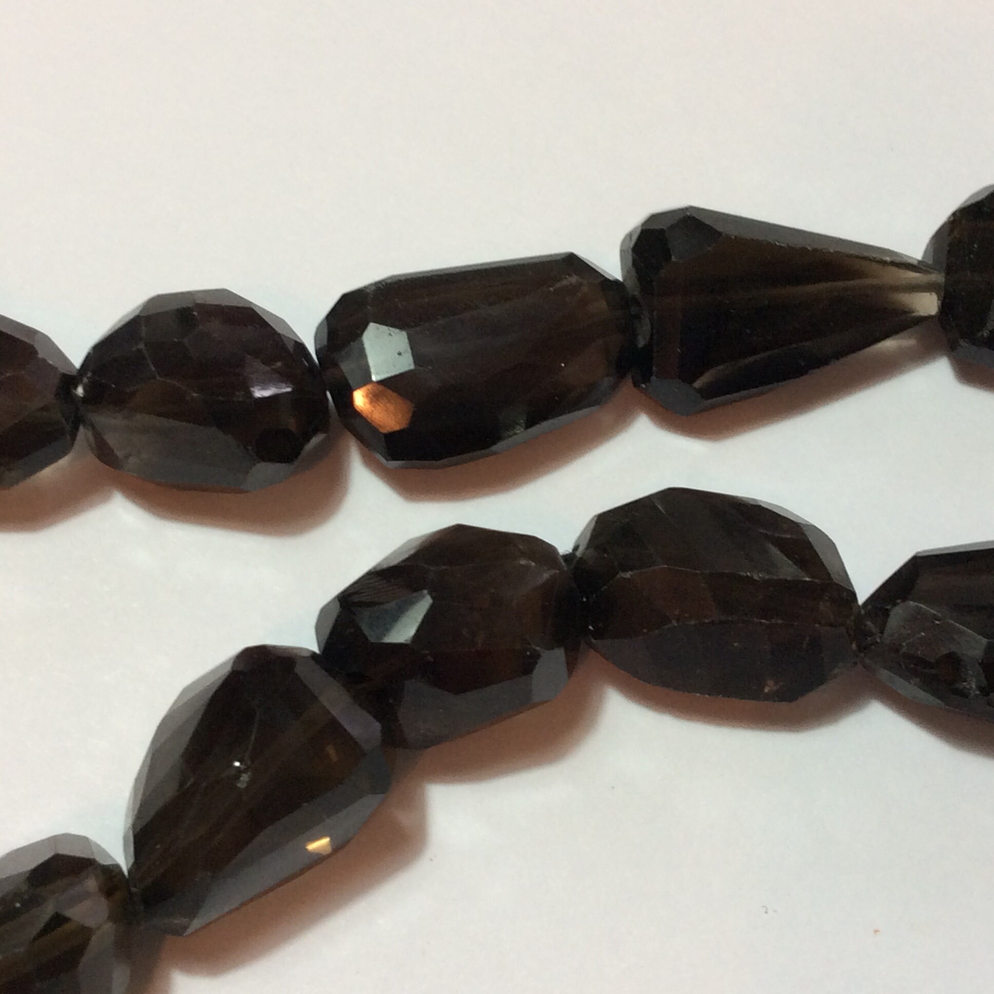 Beads, Smoky Quartz Faceted Nuggets, Smoky Quartz, Smoky Qtz Beads ...