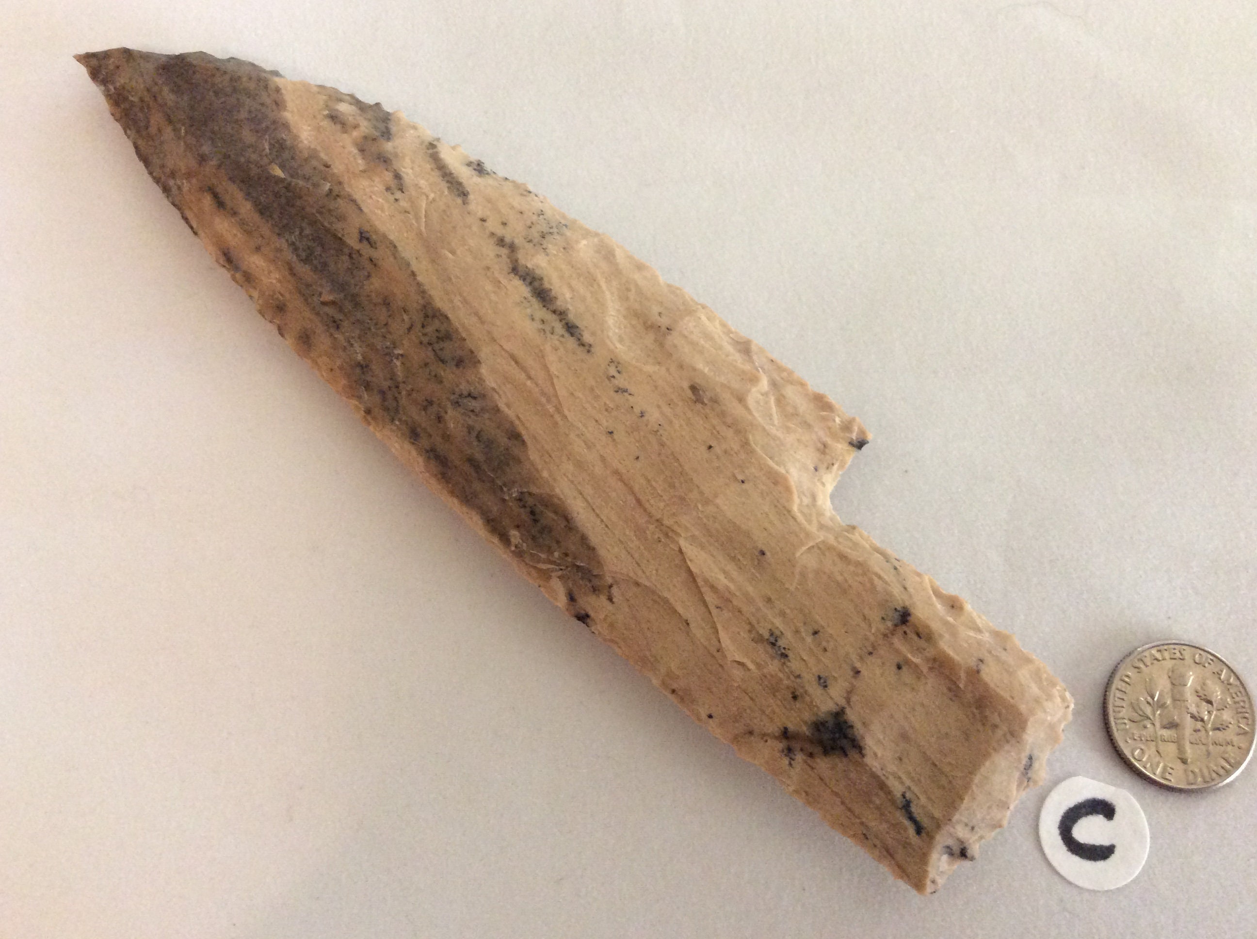 Hand Knapped Gemstone Knife Blades