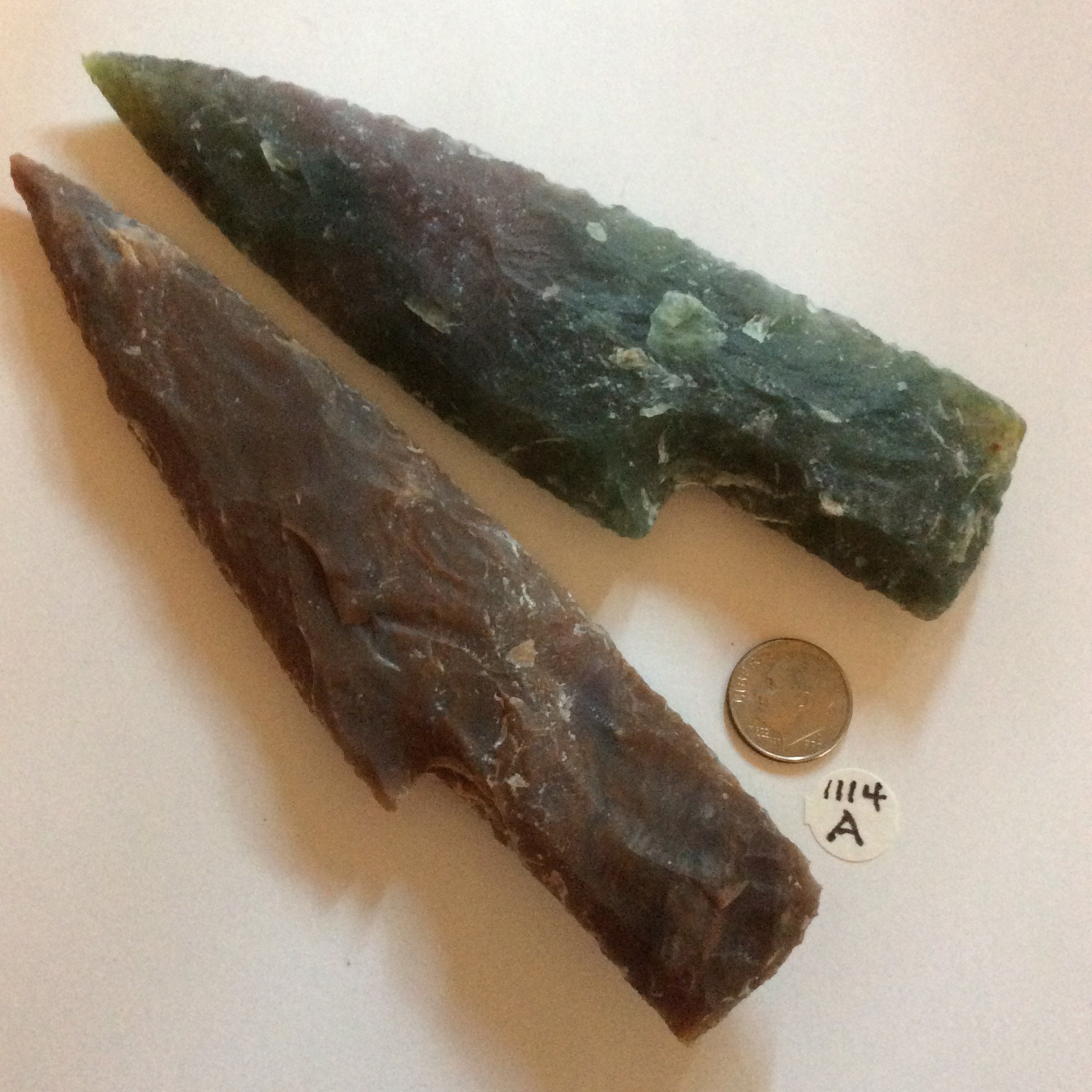 Knives, Gemstone knapped knife blade, Hand Knapped Gemstone Knife ...