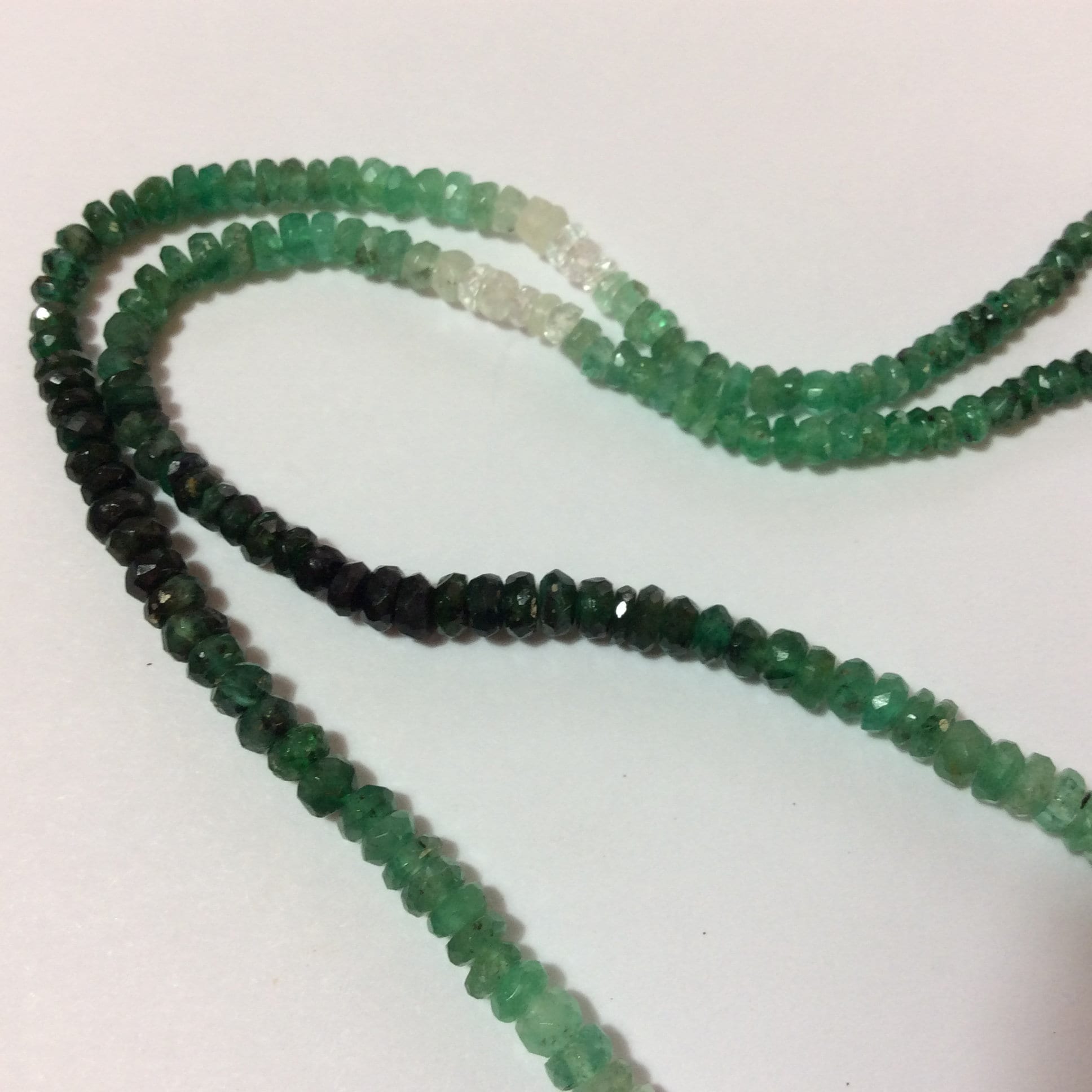 Beads, Emerald Faceted Rondelle, Emerald Birthstone, Faceted Emerald ...