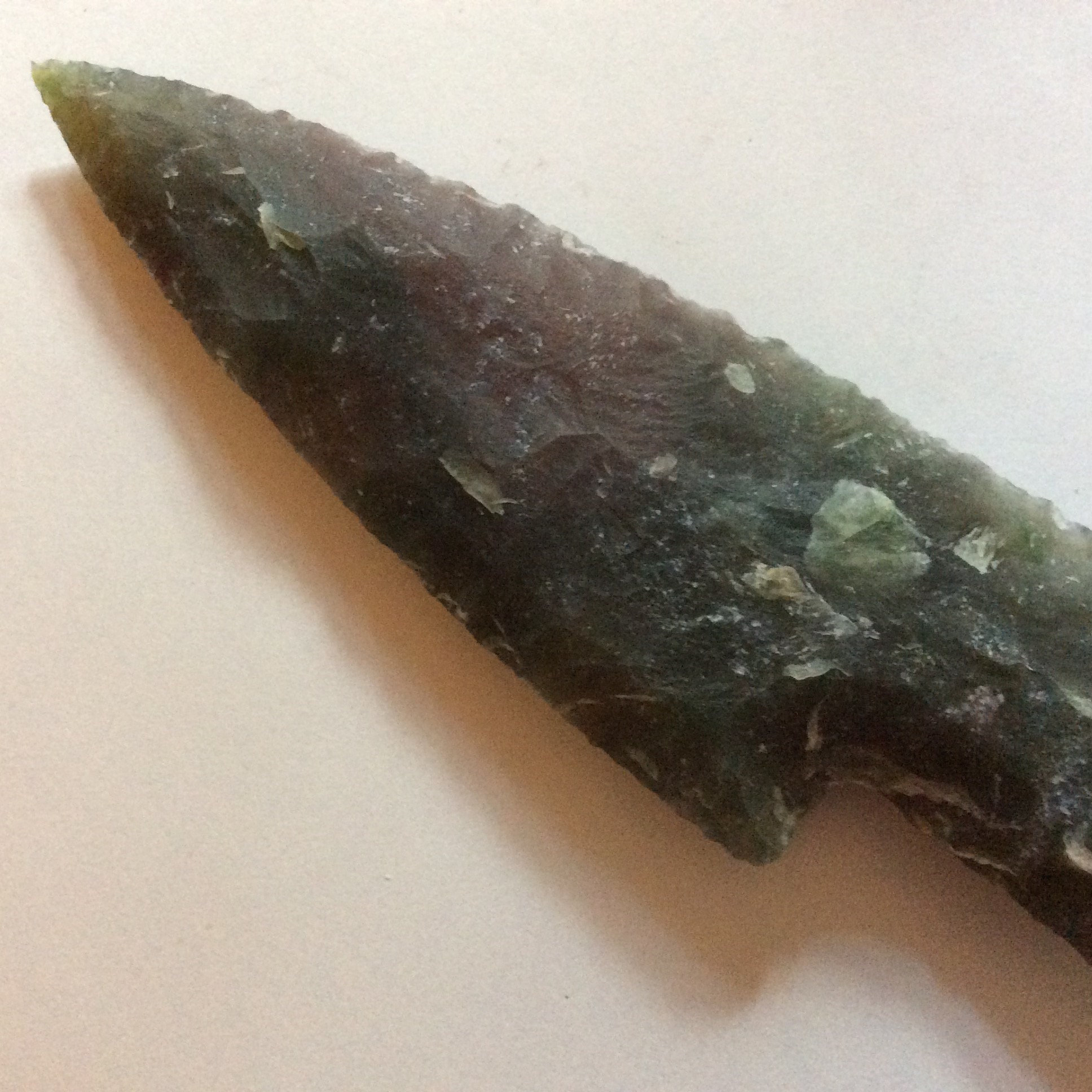 Knives, Gemstone knapped knife blade, Hand Knapped Gemstone Knife ...