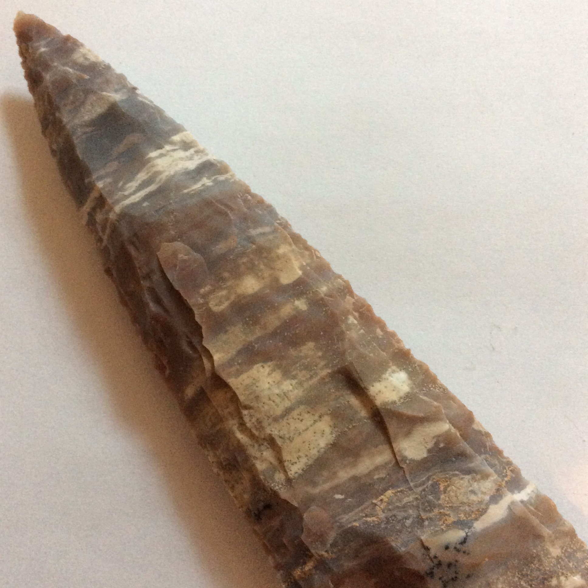 Knife blades, Knapped knife blades, Hand Knapped Gemstone Knife Blades ...