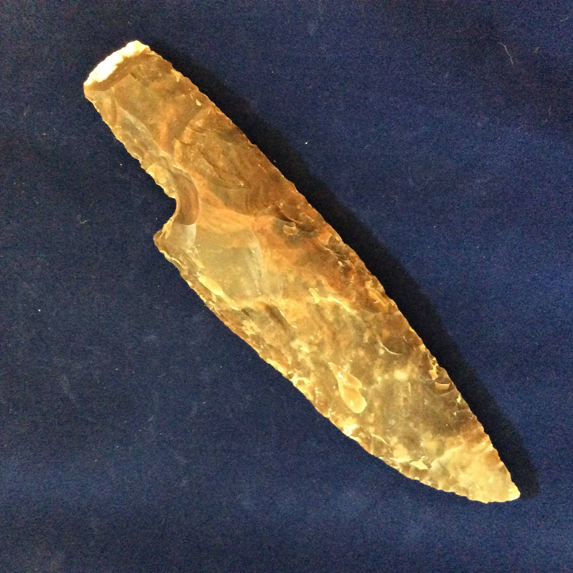 Hand-Knapped Knife Bleads