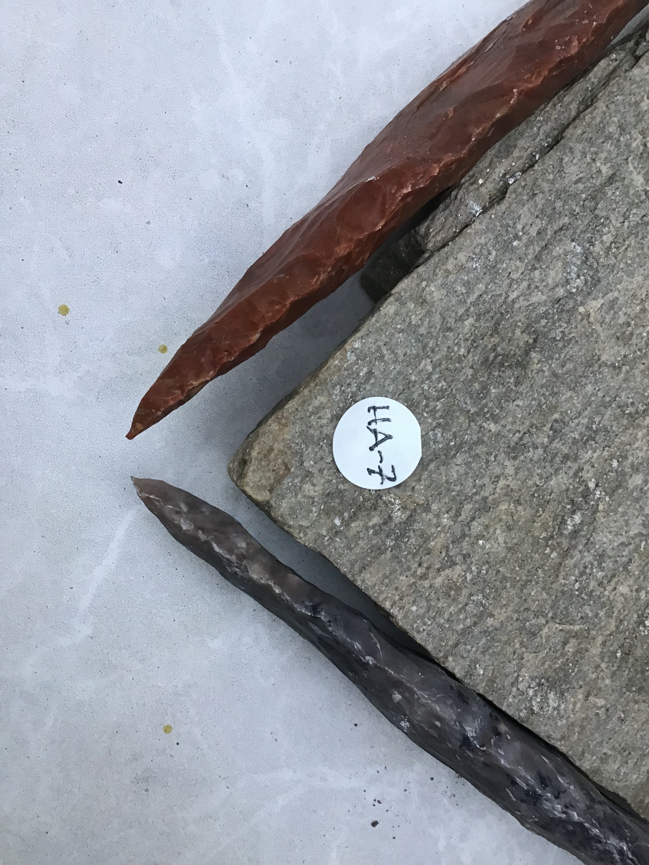 Knife blades, Knapped knife blades, Hand Knapped Gemstone Knife Blades ...