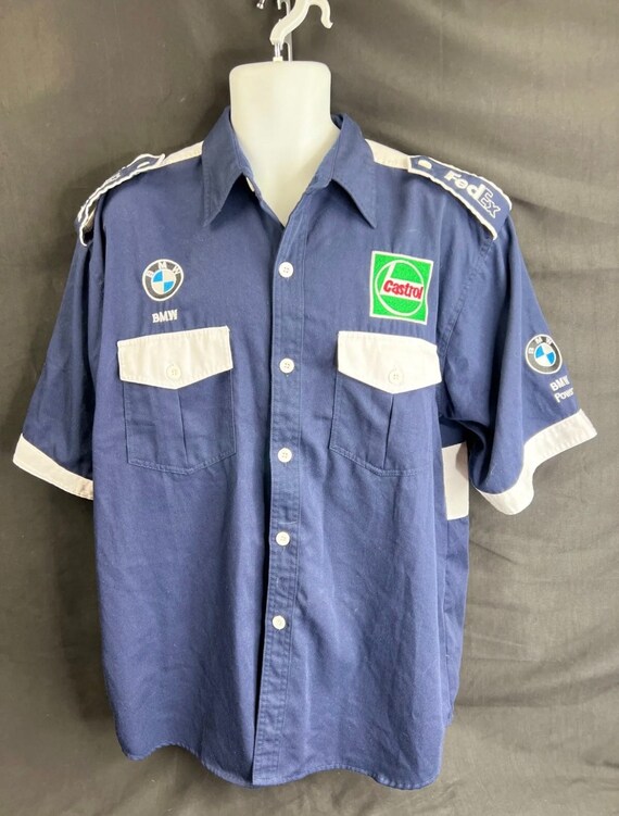 BMW Pit Crew Vintage Retro Automobile Motorsport Moto… - Gem