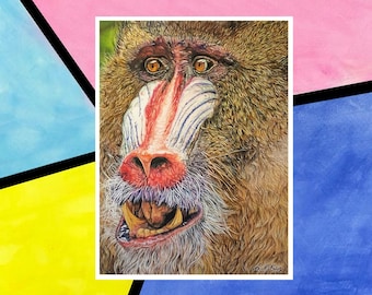 Primate Poster - Etsy UK