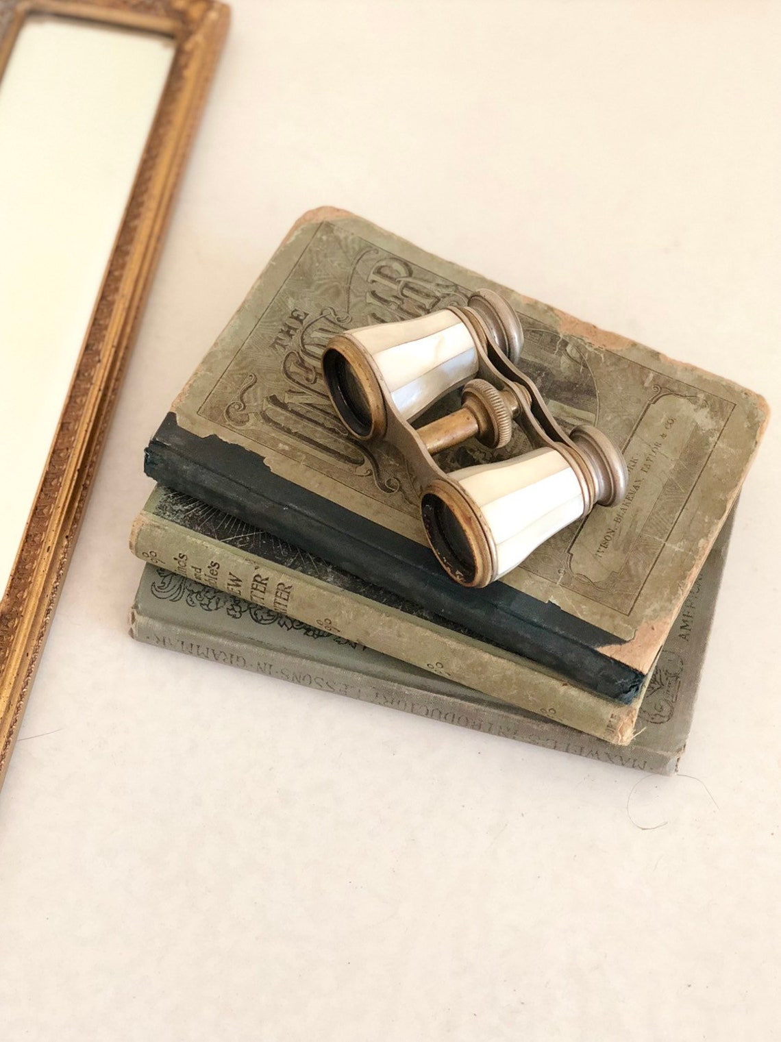 Antique French Opera Glasses / Mother of Pearl Opera Glasses / | Etsy