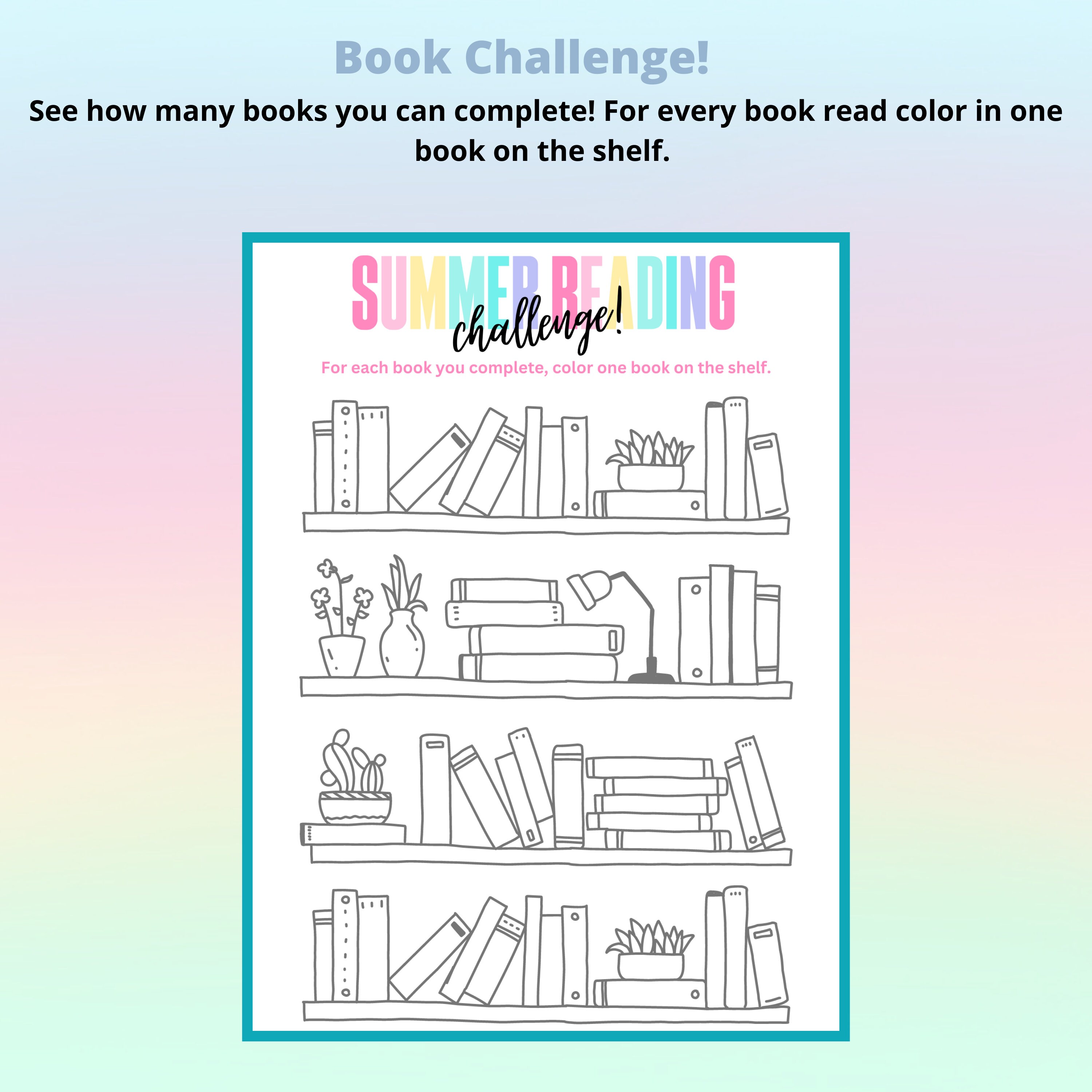 Summer Reading Bundle for Kids | Editable Instant Download! Reading ...