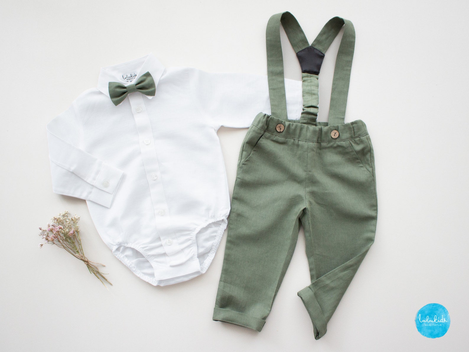 Baby Boy Baptism Outfit, Ring Bearer Outfit, Wedding Suit, Boys' Suit ...