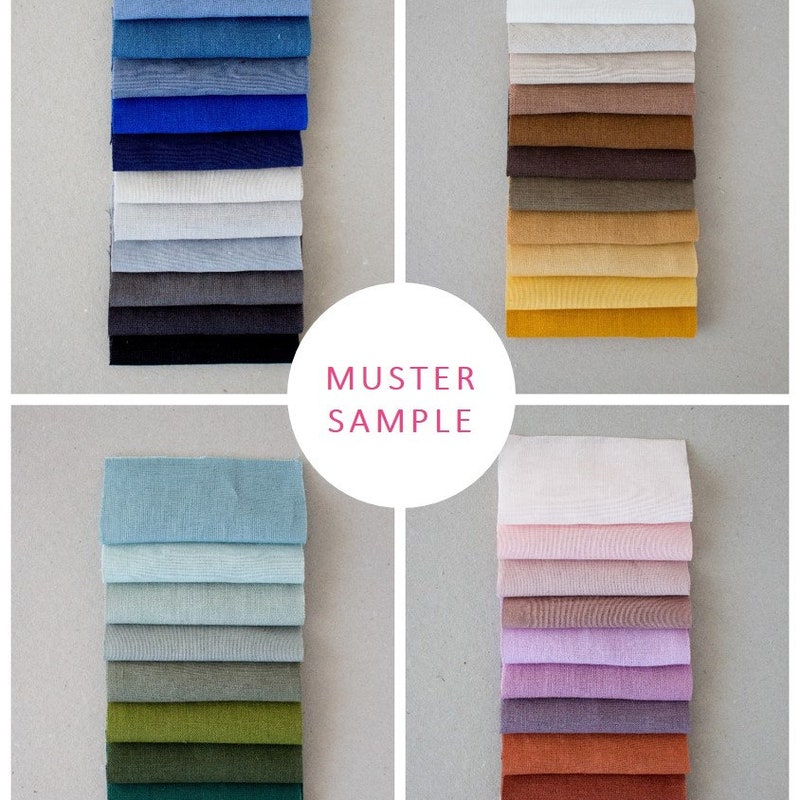 Linen Fabric Samples - Etsy