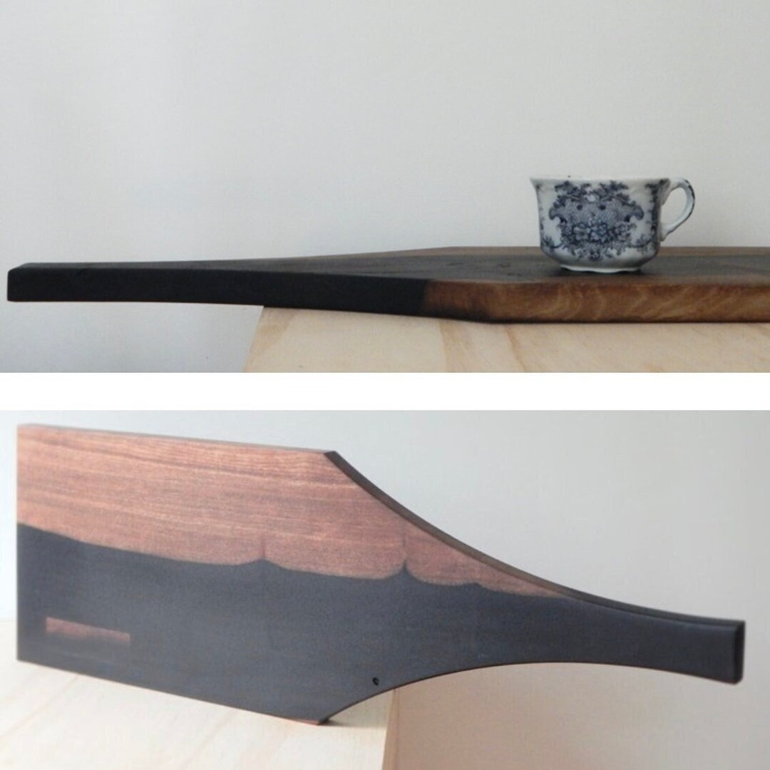 8x24 Black & White Ebony Cutting Board / Bread Board / Serving - Etsy