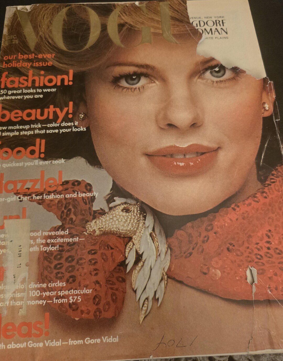 VOGUE Magazine December 1974 - Etsy