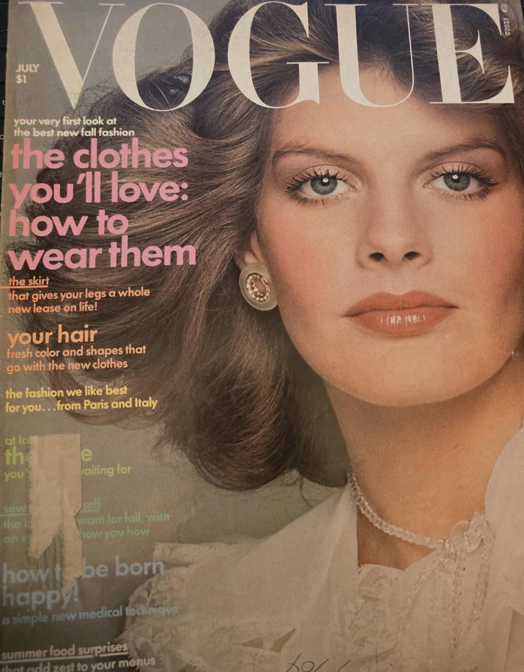 VOGUE Magazine July, 1974 - Etsy