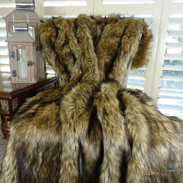 Faux Fur Bedspread - Etsy