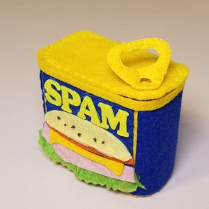 Felt Canned Ham Pattern Download, Digital Downloadable Food Pattern ...