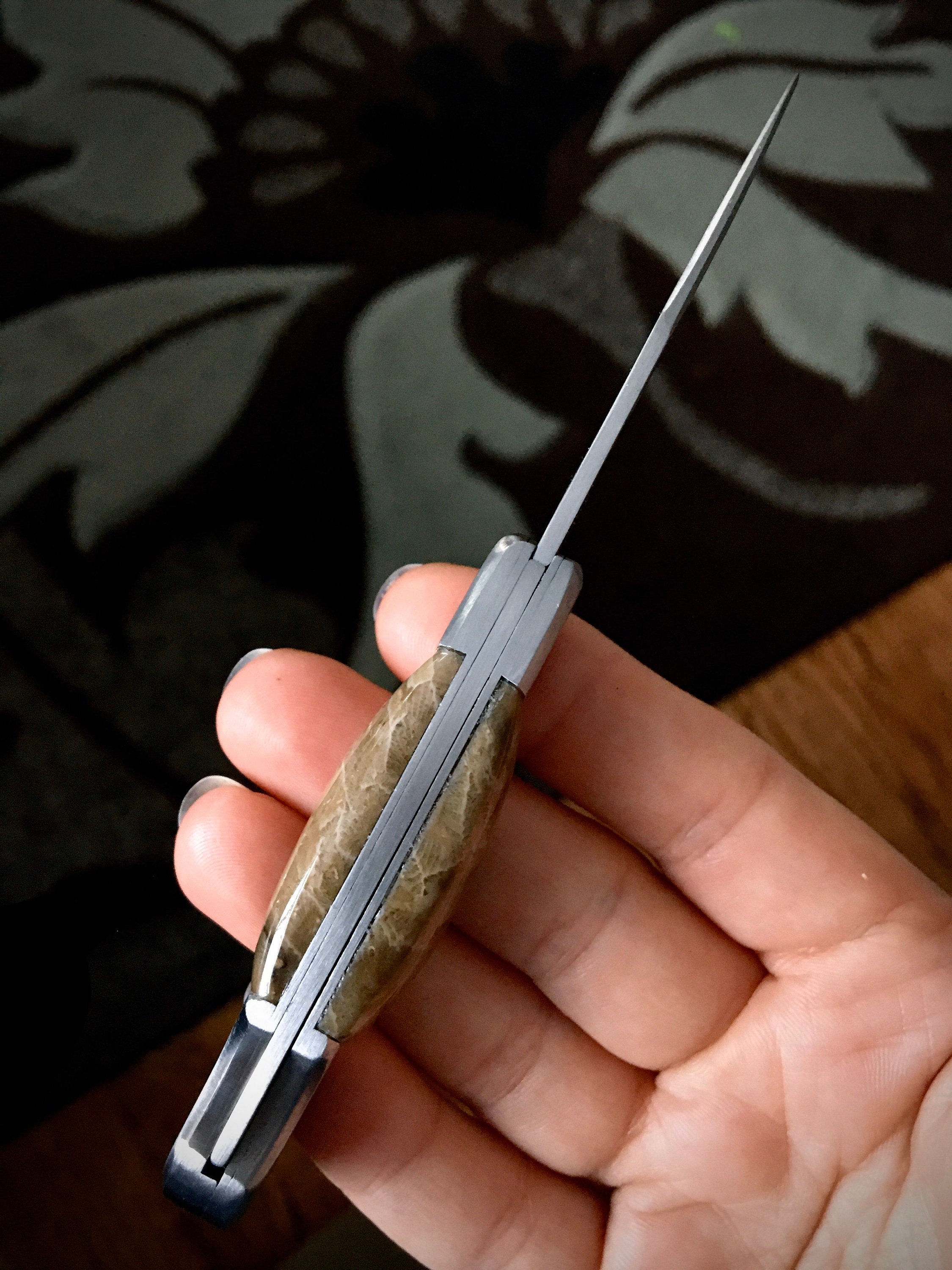 Petoskey Stone Handles