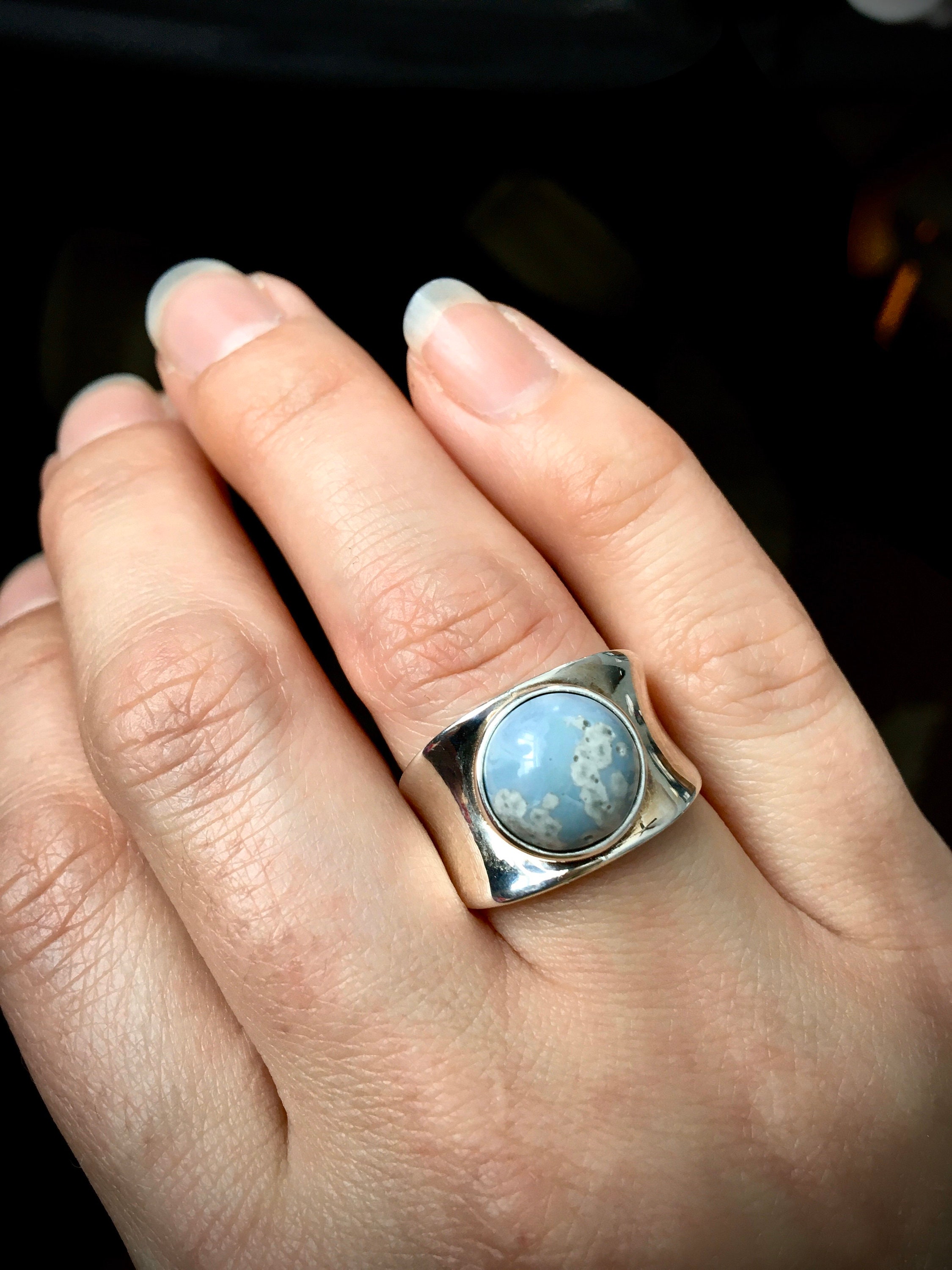 Sterling Silver Leland Blue Ring