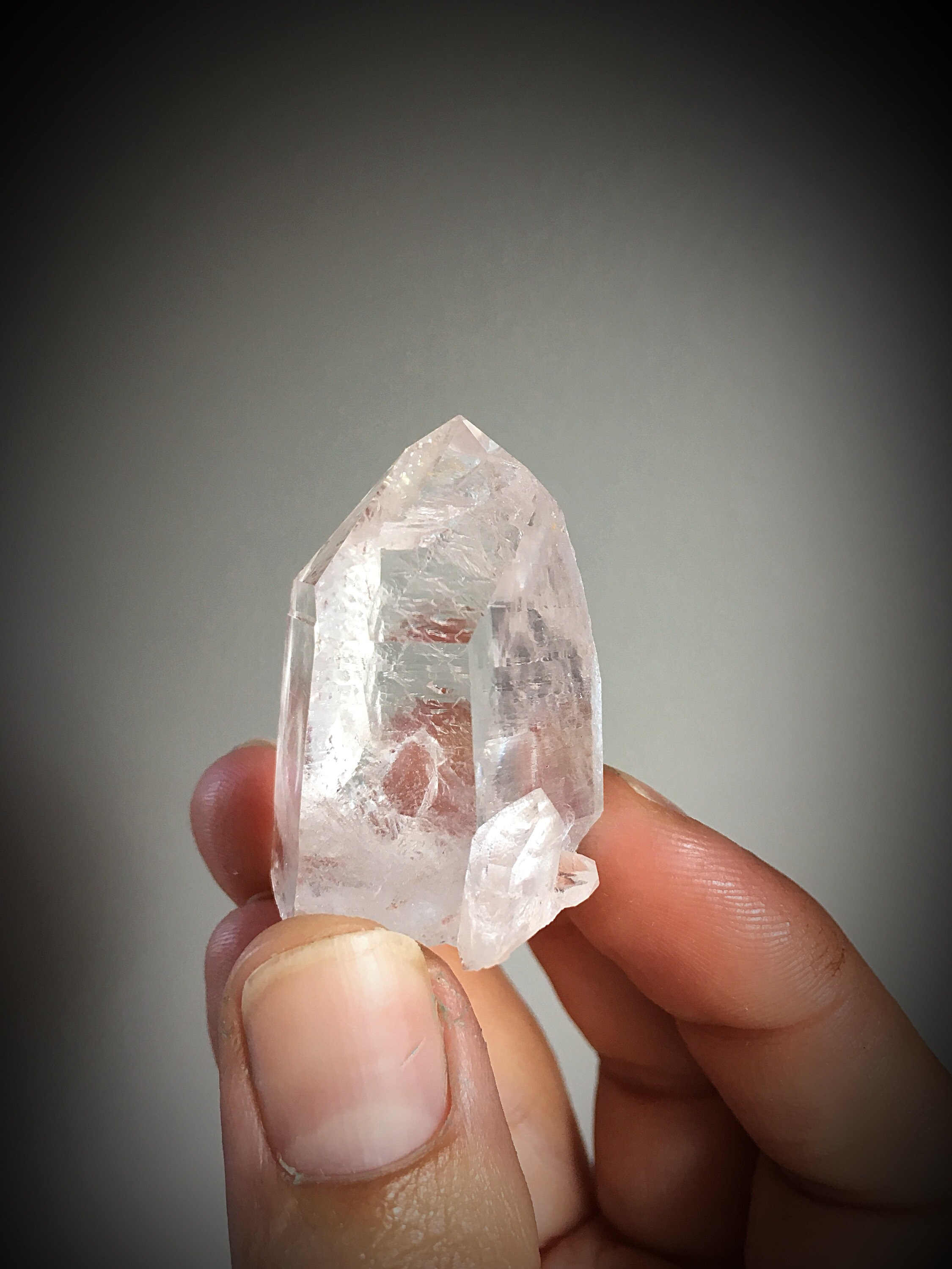 Arkansas Quartz Crystal Self Healing Point