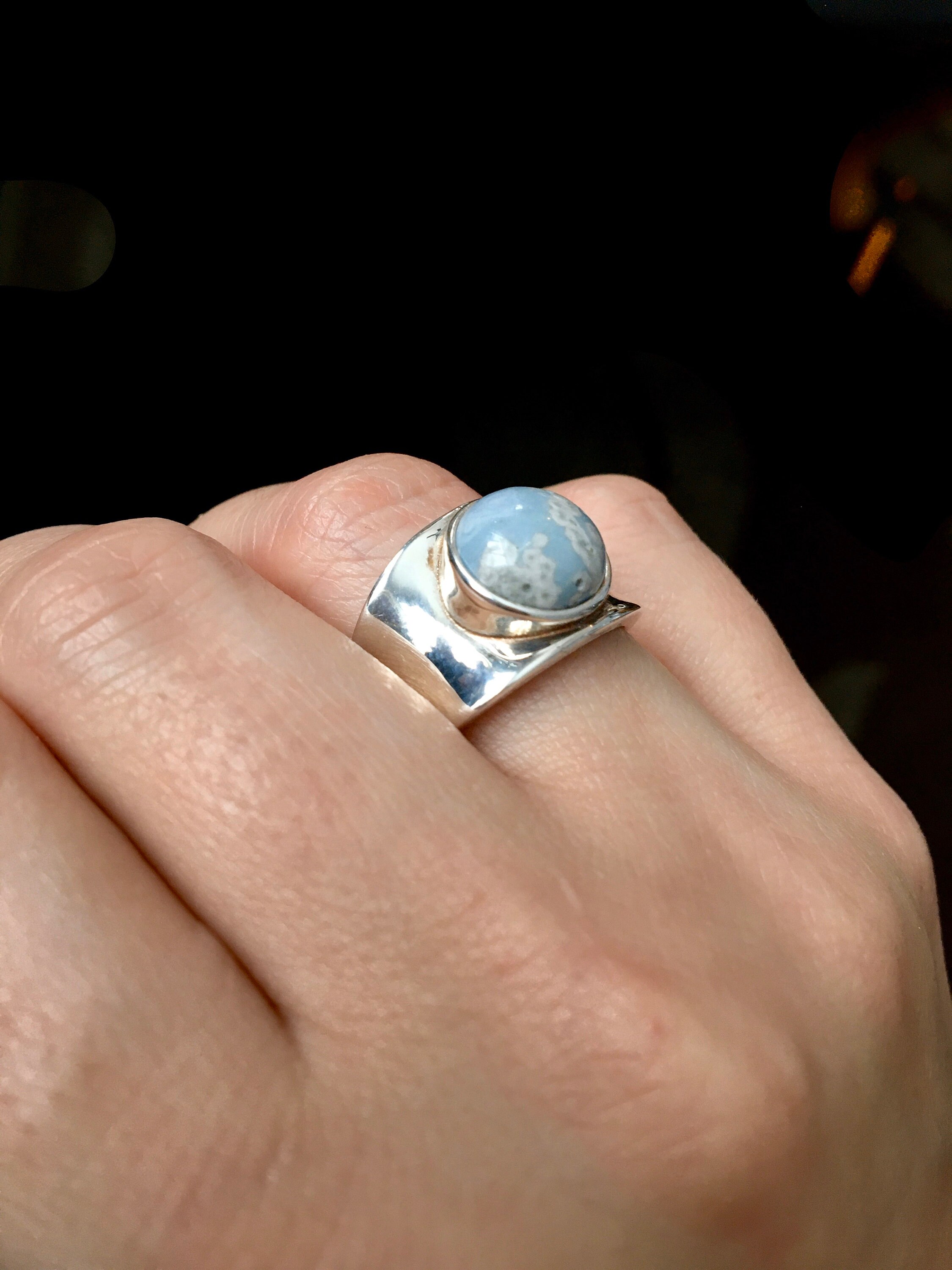 Sterling Silver Leland Blue Ring