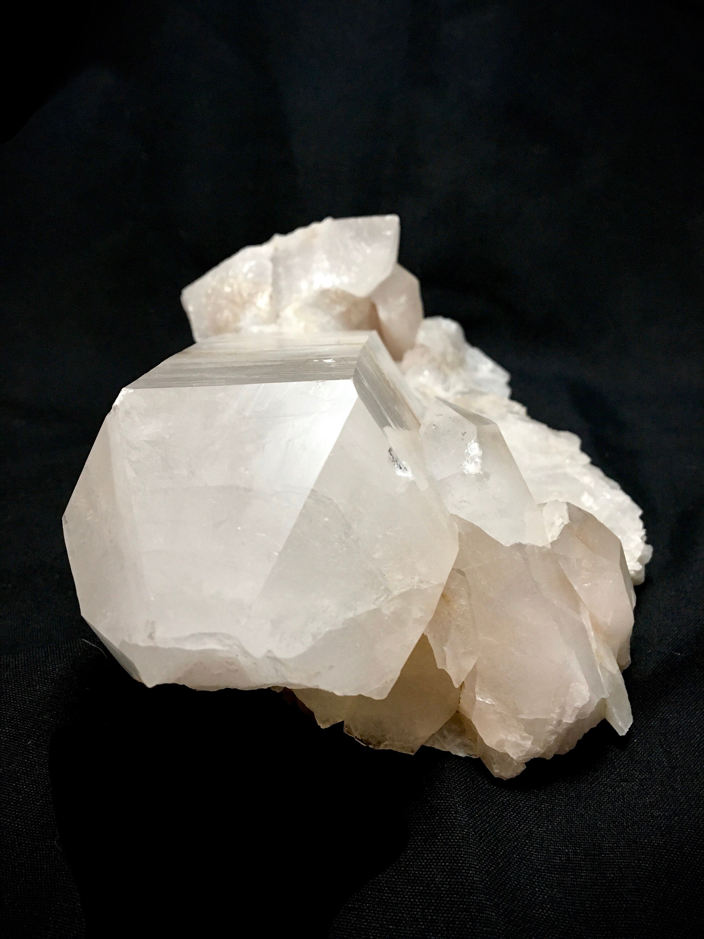 Record Keeper Arkansas Quartz Crystal Cluster