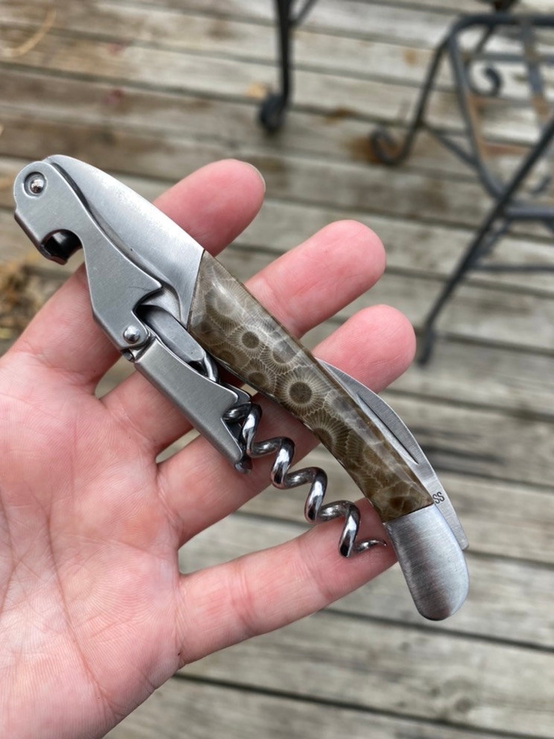 PRE ORDER - Petoskey Stone Wine Key - Etsy