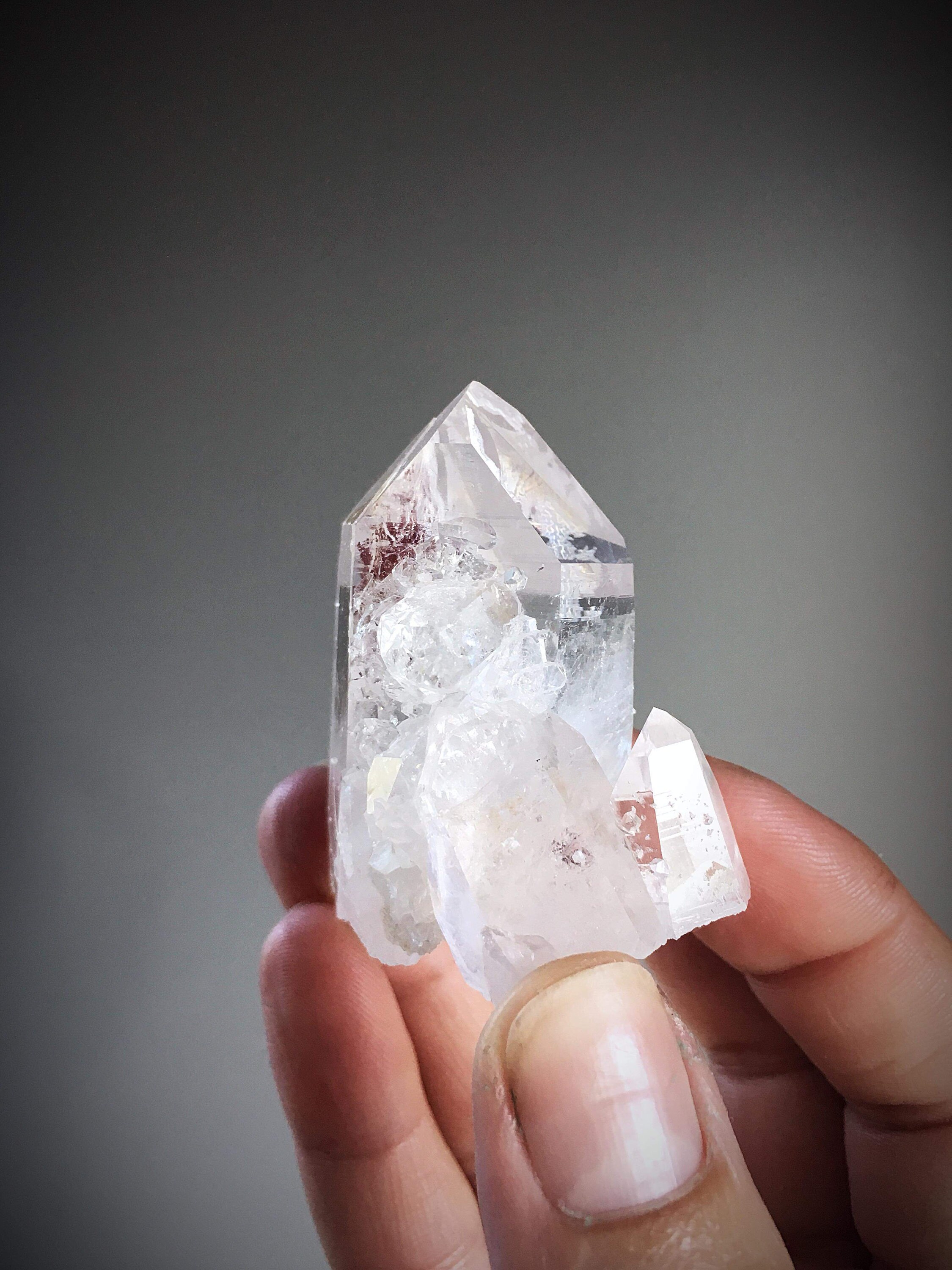 Arkansas Quartz Crystal Self Healing Point
