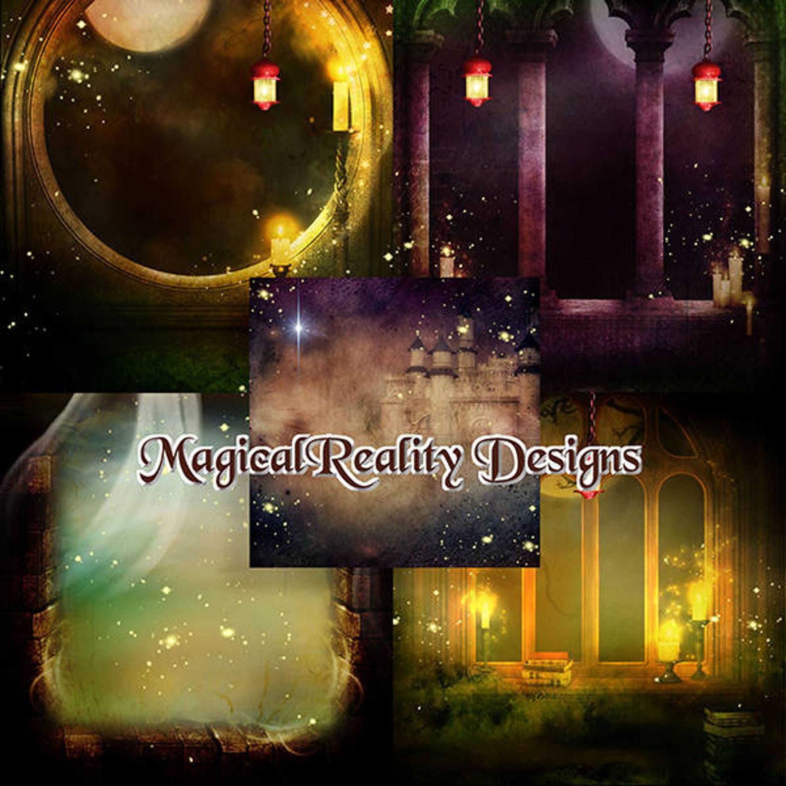 Digital Fantasy Backgrounds {scenes} Digital Scrapbook - Legends of the ...