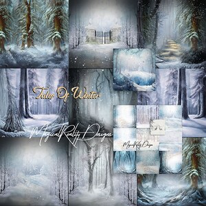 Tales of Winter - Mega Kit - Digital Scrapbooking - Winter Themed ...
