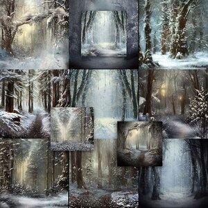 Tales of Winter 2 - Mega Kit - Digital Scrapbooking - Winter Themed ...
