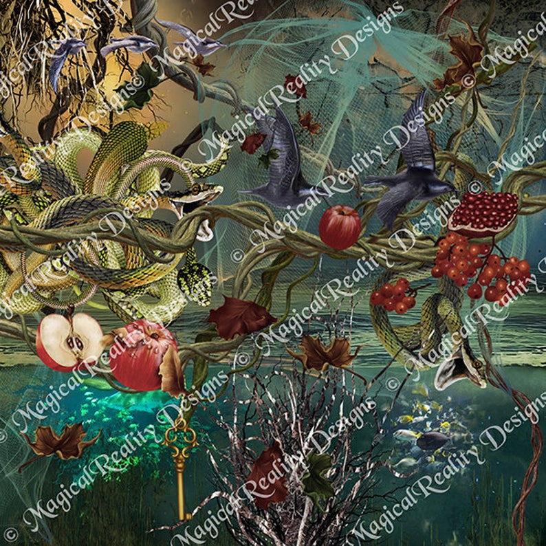 Evelina Digital Scrapbook MEGA Kit Fantasy Scrapbook-magical - Etsy