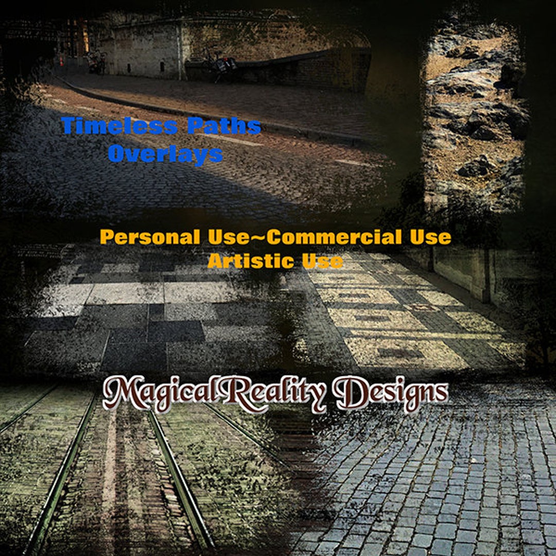 Timeless Paths Overlays {PU-CU-AU} by Magicalreality Designs - Path ...