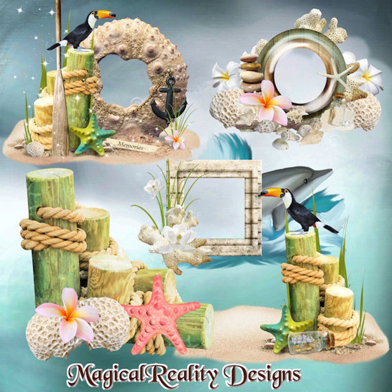 Scrapbooking Frames - Etsy