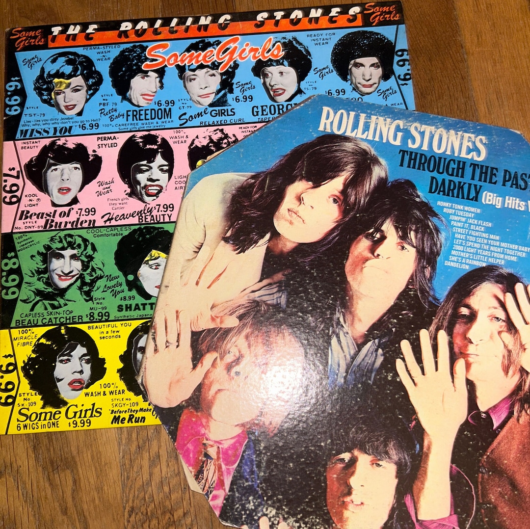 3 Vintage Rolling Stones Vinyl Album Record - Etsy