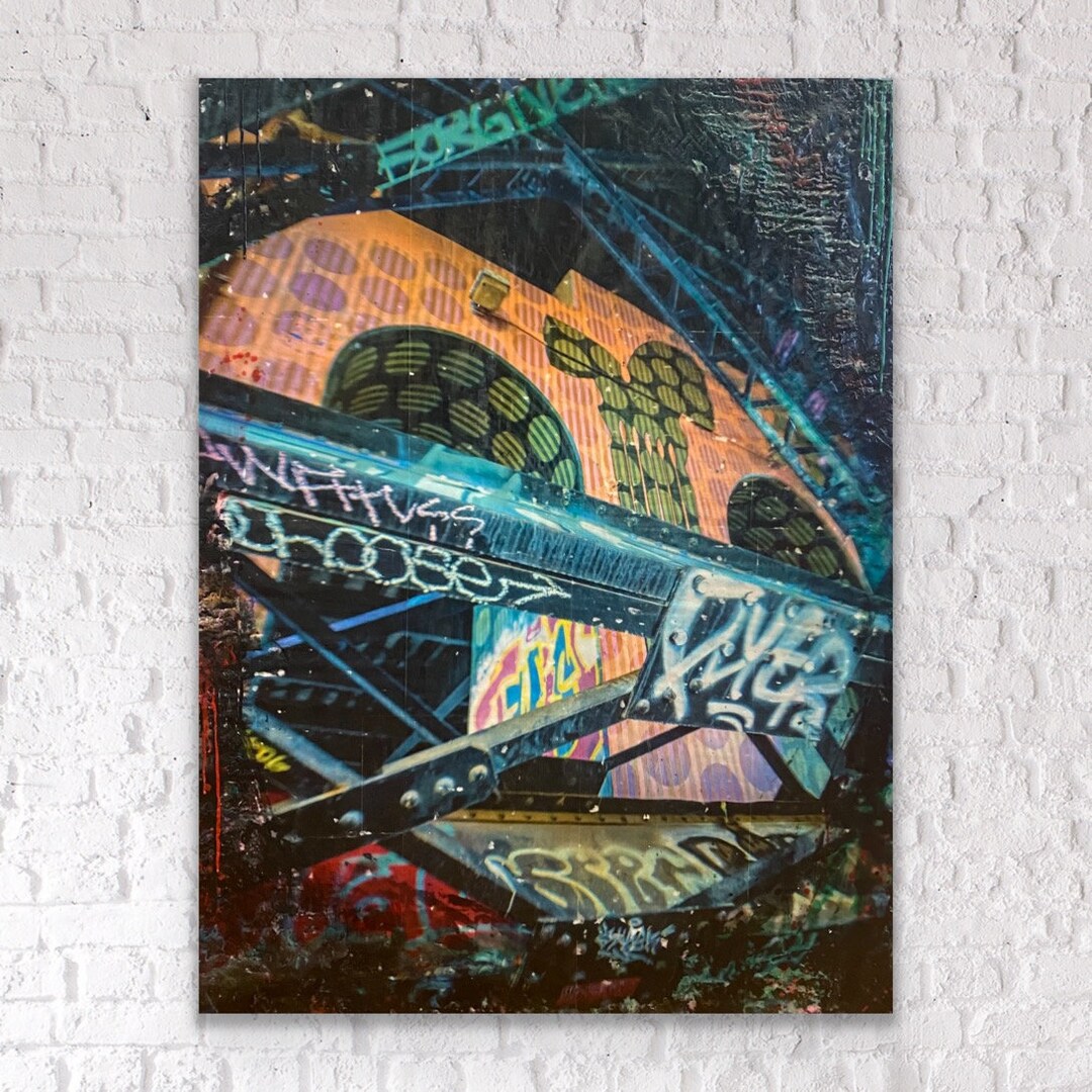 Choose Forgiveness – Large Urban Wall Art – Graffiti Photography on ...