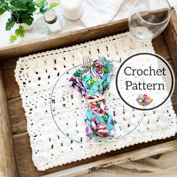 Crochet Dish Drying Mat Pattern - Etsy
